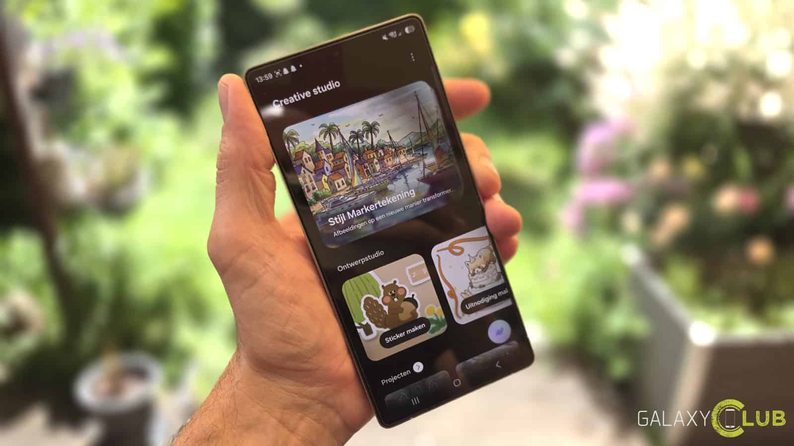 Nieuw in One UI 8.5 op je Samsung: check de Creative Studio